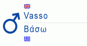 Vaso , Female Greek Name Vasso or Vaso